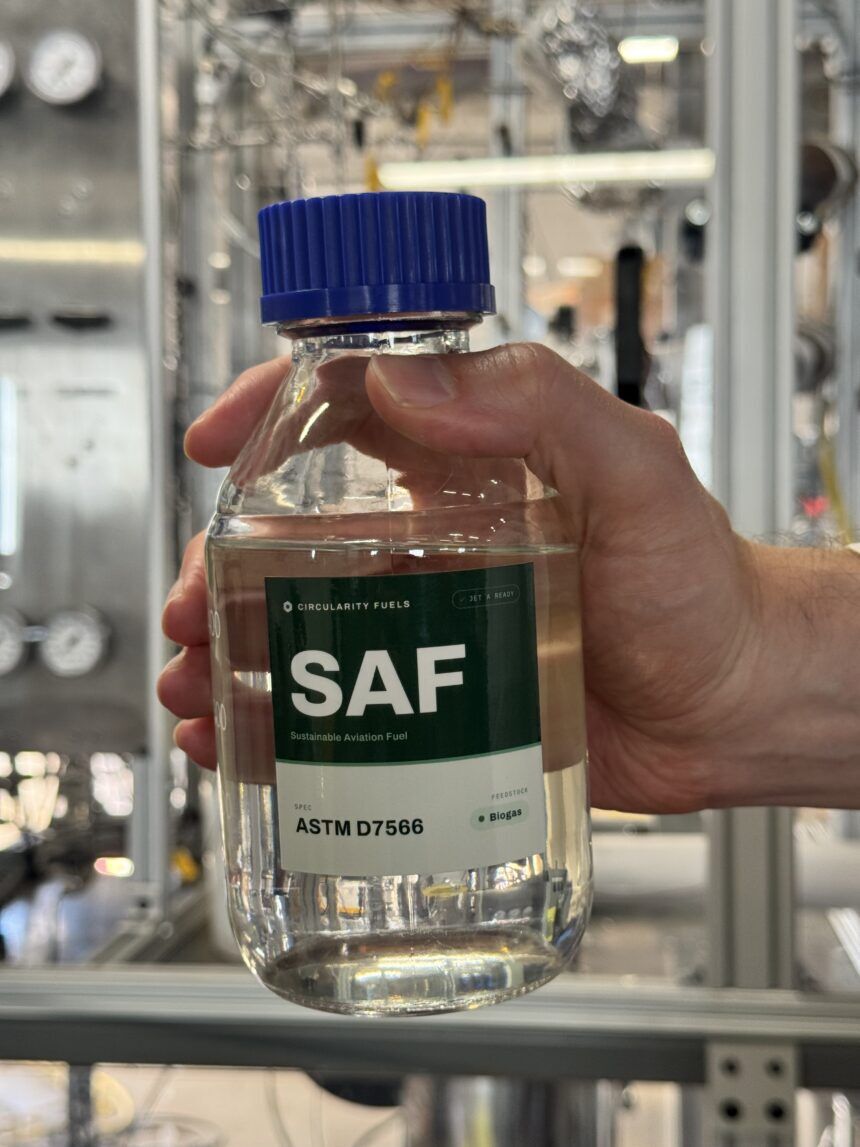Circularity converts dairy biogas to SAF in world-first pilot - World ...